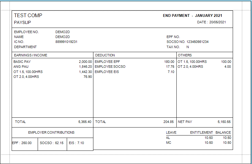 How to customize with Payslip Engine. – iFlexi Knowledge Base