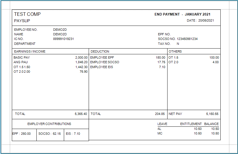 How to customize with Payslip Engine. – iFlexi Knowledge Base
