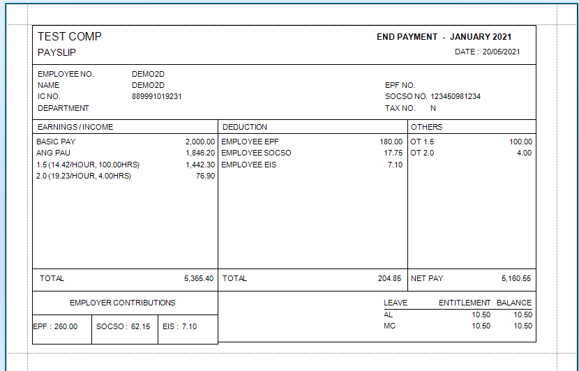 How to customize with Payslip Engine. – iFlexi Knowledge Base