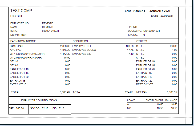 How to customize with Payslip Engine. – iFlexi Knowledge Base