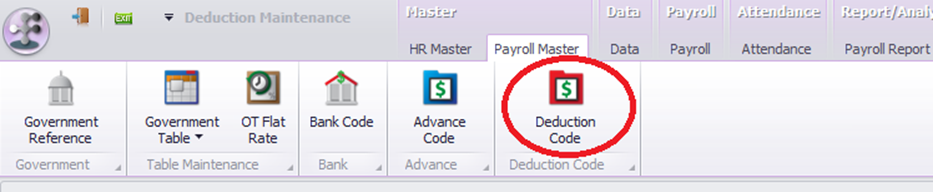 Deduction Maintenance – iFlexi Knowledge Base