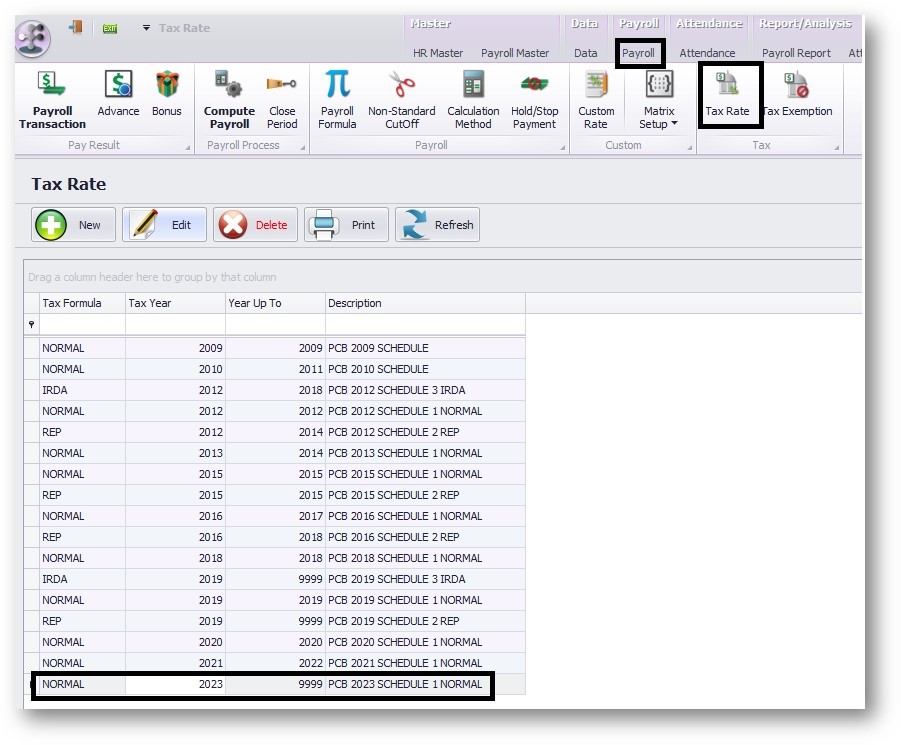 Tax Rate and Tax Relief changes for Year 2023 – iFlexi Knowledge Base